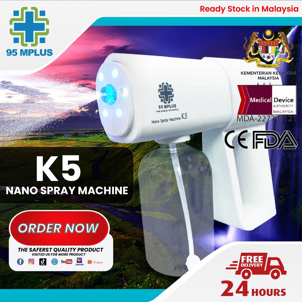 K5 NANO SPRAY MACHINE【95 MPLUS ORIGINAL PRODUCT】